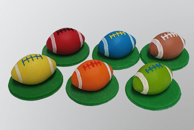 Rugby (rögbi) labda - közepes figura - B Marcipán Kft., Bene Marcipán ...